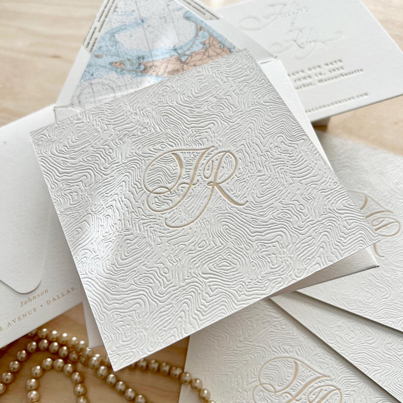 Letterpress Invitations – Cotton Paperie